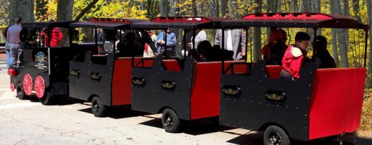 Trackless Train Rental - Oklahoma Bounce - Bounce House Rental in Tulsa OK